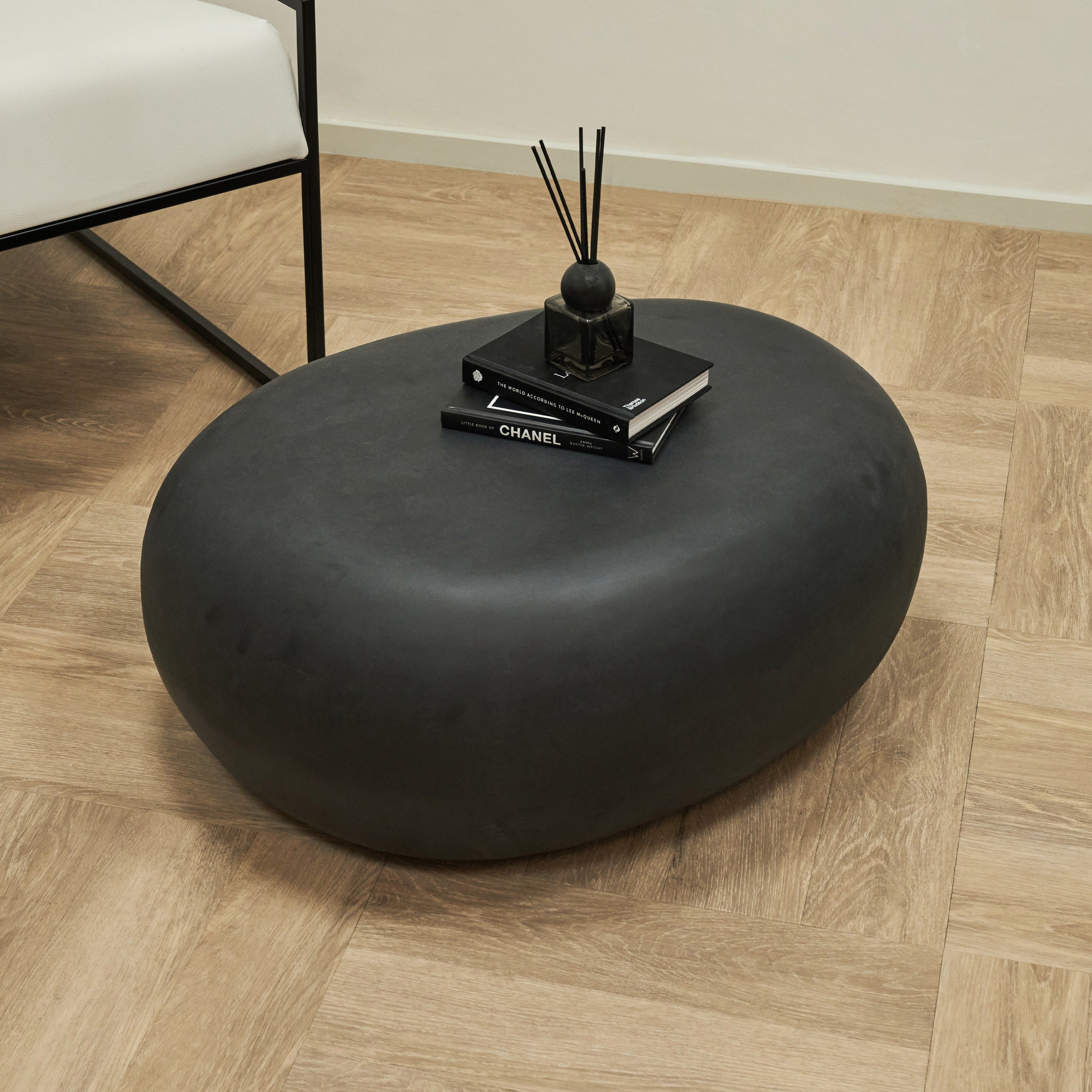 Minimal Onyx Pebble Coffee Table - Zola