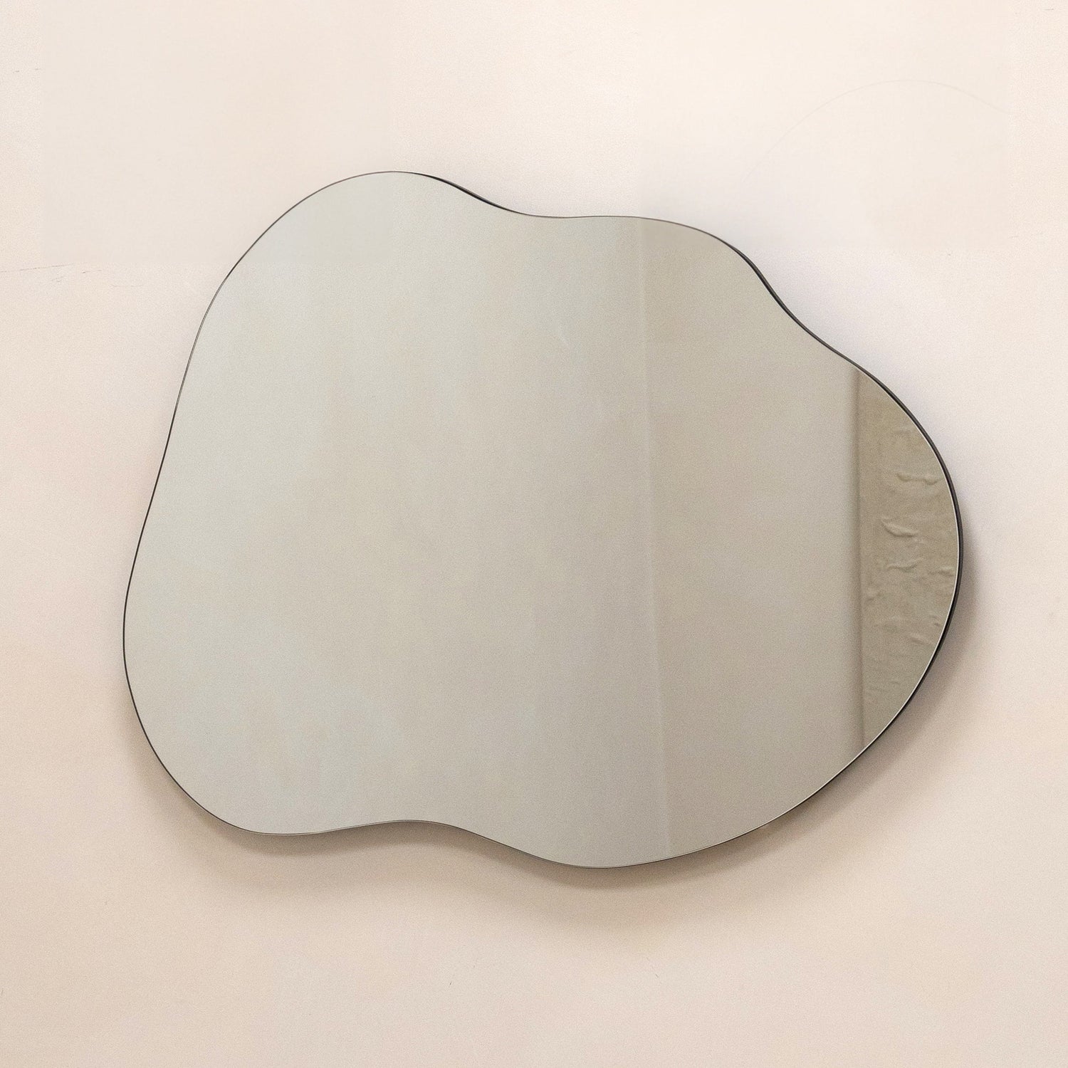Small Frameless Pond Mirror 84cm x 64cm - Edge