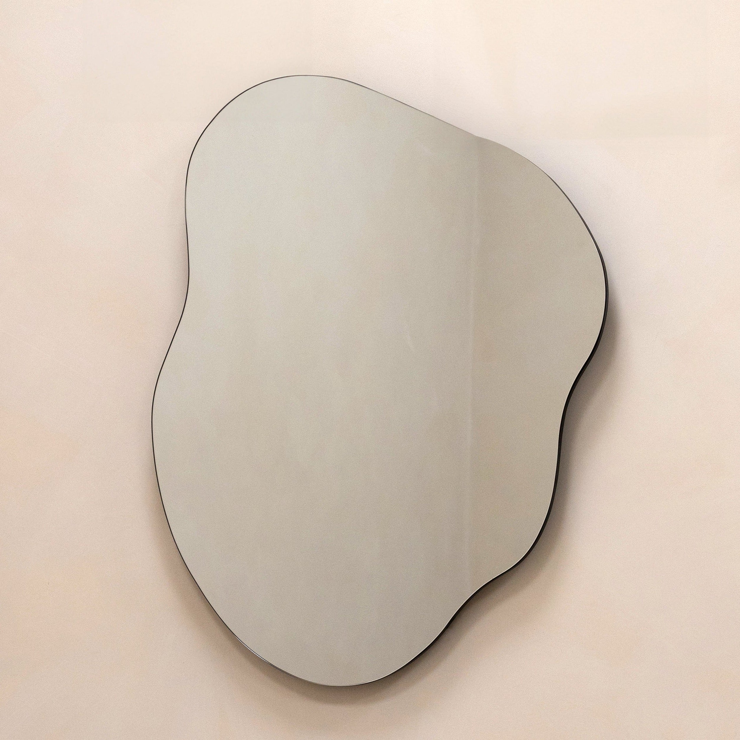Small Frameless Pond Mirror 84cm x 64cm - Edge