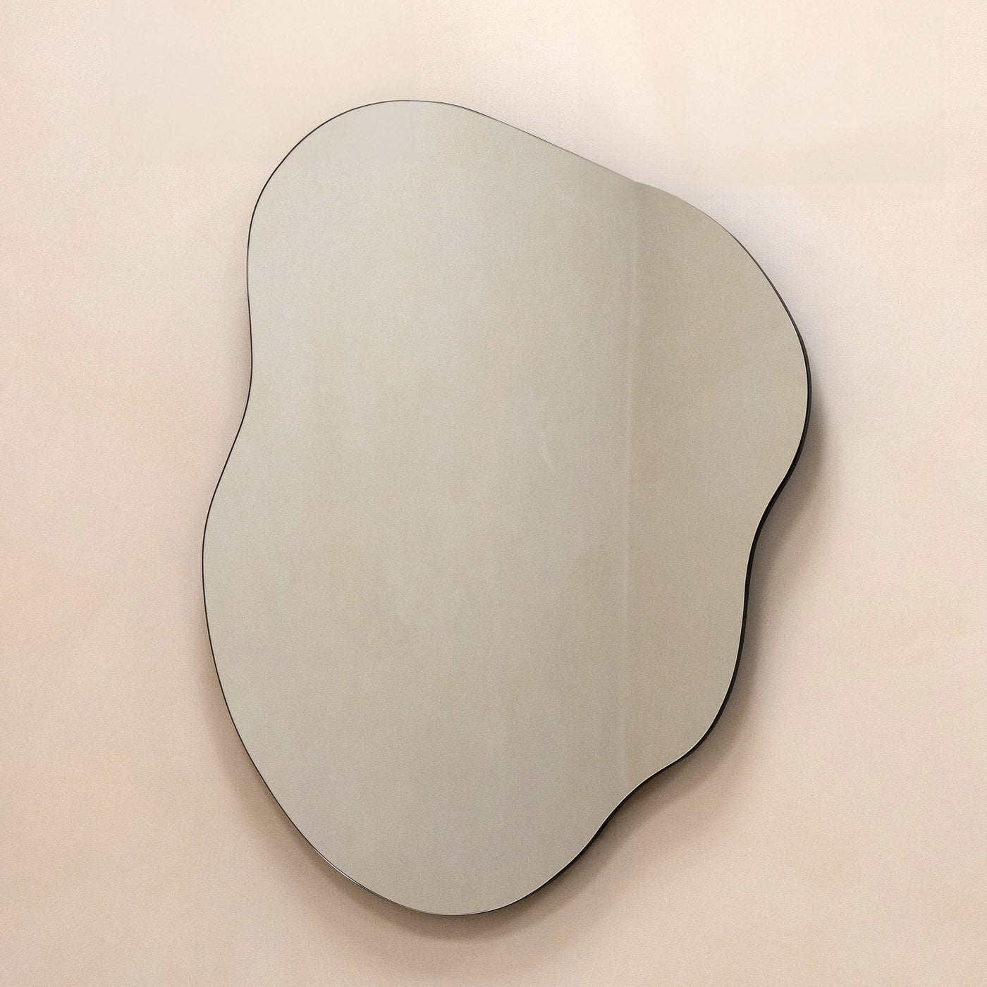 Small Frameless Pond Mirror 84cm x 64cm - Edge