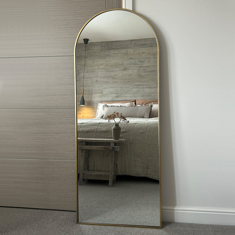 Gold Mirrors | Long Gold Mirror | Ornate mirrors
