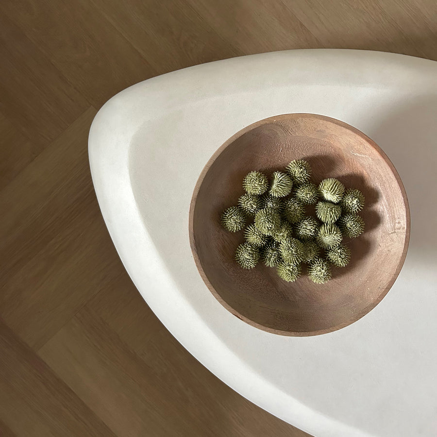 Extra Large Minimal Concrete Pebble Coffee Table - Zola