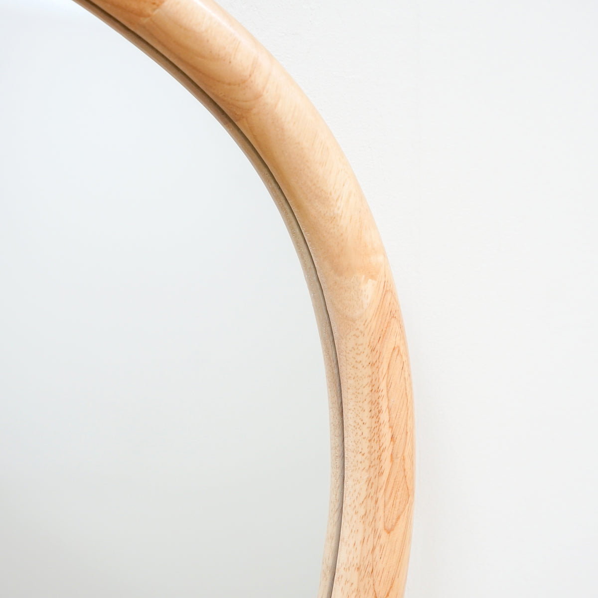 Natural Organic Irregular Wooden Wall Mirror 110cm x 80cm - Aaliyah